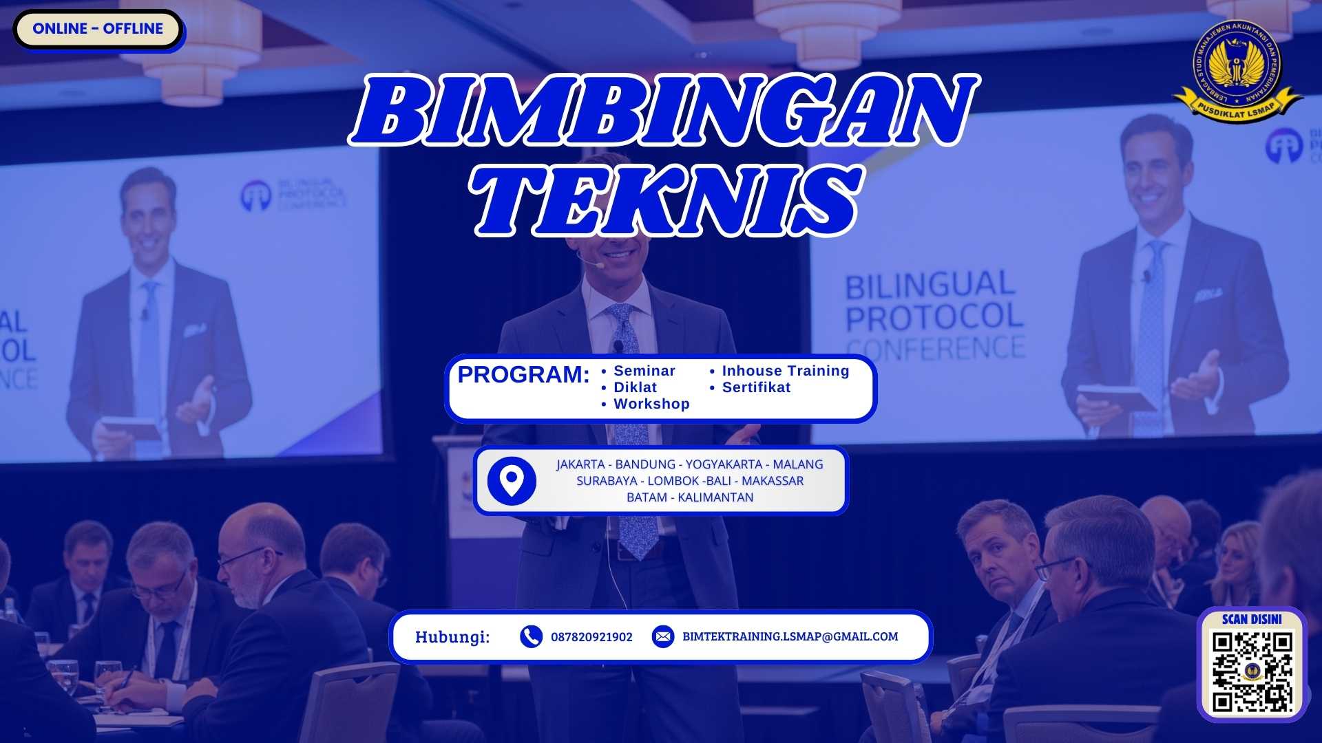Pelatihan MC Bilingual 2025/2026 untuk ASN & Protokoler Baru